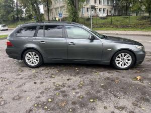 Grey BMW 525 2005 in Vilnius, with an engine capacity of 2.50 L and mileage of 442 thousand km for 2900 €, photo 5 on AUTOMOTO.COM.LV