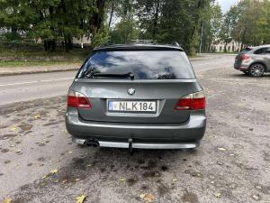 Grey BMW 525 2005 in Vilnius, with an engine capacity of 2.50 L and mileage of 442 thousand km for 2900 €, photo 7 on AUTOMOTO.COM.LV