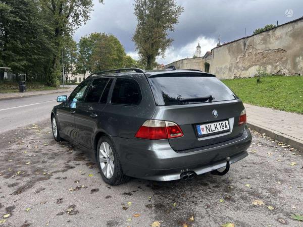 Pelēks BMW 525 2005 Viļņa, ar dzinēja tilpumu 2.50 L un nobraukumu 442 tūkst. km par 2900 €, foto 8 vietnē AUTOMOTO.COM.LV