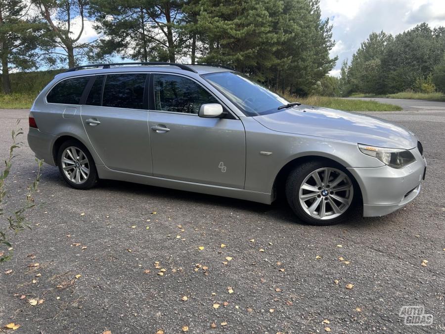 Grey BMW 525 2005 in Kaunas, with an engine capacity of 2.50 L and mileage of 407 thousand km for 2690 €, photo 7 on AUTOMOTO.COM.LV