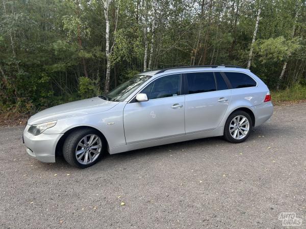 Pelēks BMW 525 2005 Kauņa, ar dzinēja tilpumu 2.50 L un nobraukumu 407 tūkst. km par 2650 €, foto 8 vietnē AUTOMOTO.COM.LV