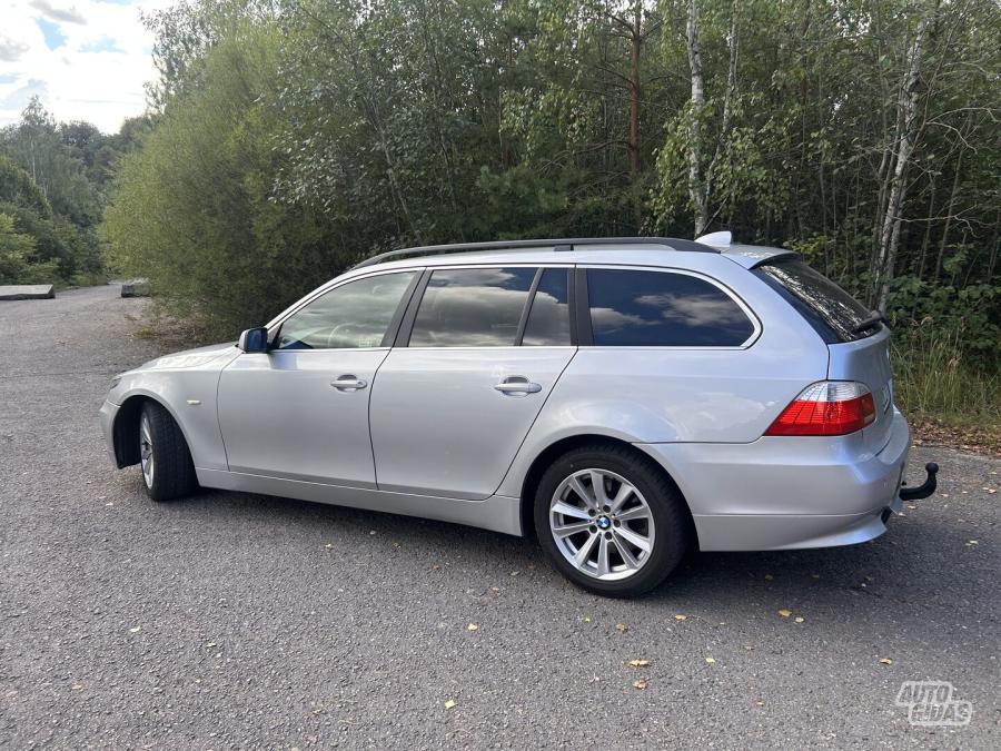 Grey BMW 525 2005 in Kaunas, with an engine capacity of 2.50 L and mileage of 407 thousand km for 2690 €, photo 9 on AUTOMOTO.COM.LV