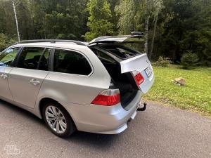 Grey BMW 525 2005 in Kaunas, with an engine capacity of 2.50 L and mileage of 407 thousand km for 2690 €, photo 10 on AUTOMOTO.COM.LV