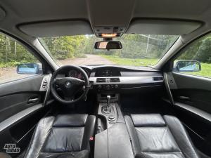 Grey BMW 525 2005 in Kaunas, with an engine capacity of 2.50 L and mileage of 407 thousand km for 2690 €, photo 11 on AUTOMOTO.COM.LV
