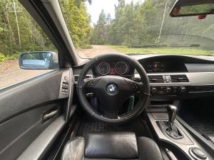 Grey BMW 525 2005 in Kaunas, with an engine capacity of 2.50 L and mileage of 407 thousand km for 2690 €, photo 12 on AUTOMOTO.COM.LV