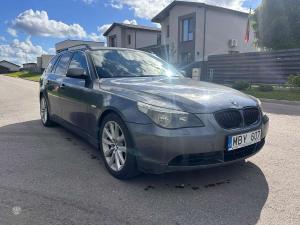 Grey BMW 525 2005 in Vilnius, with an engine capacity of 2.50 L and mileage of 380 thousand km for 1900 €, photo 3 on AUTOMOTO.COM.LV