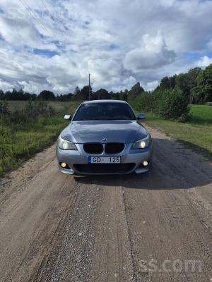 Pelēks BMW 525 2005 Tukums, ar dzinēja tilpumu 2.50 L un nobraukumu 373 tūkst. km par 3200 €, foto 3 vietnē AUTOMOTO.COM.LV