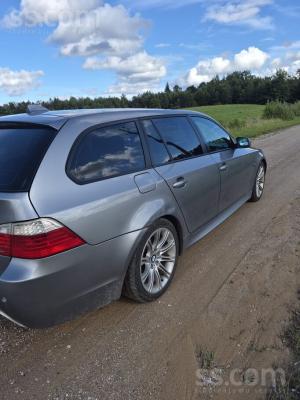 Pelēks BMW 525 2005 Tukums, ar dzinēja tilpumu 2.50 L un nobraukumu 373 tūkst. km par 3200 €, foto 5 vietnē AUTOMOTO.COM.LV
