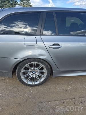 Pelēks BMW 525 2005 Tukums, ar dzinēja tilpumu 2.50 L un nobraukumu 373 tūkst. km par 3200 €, foto 7 vietnē AUTOMOTO.COM.LV