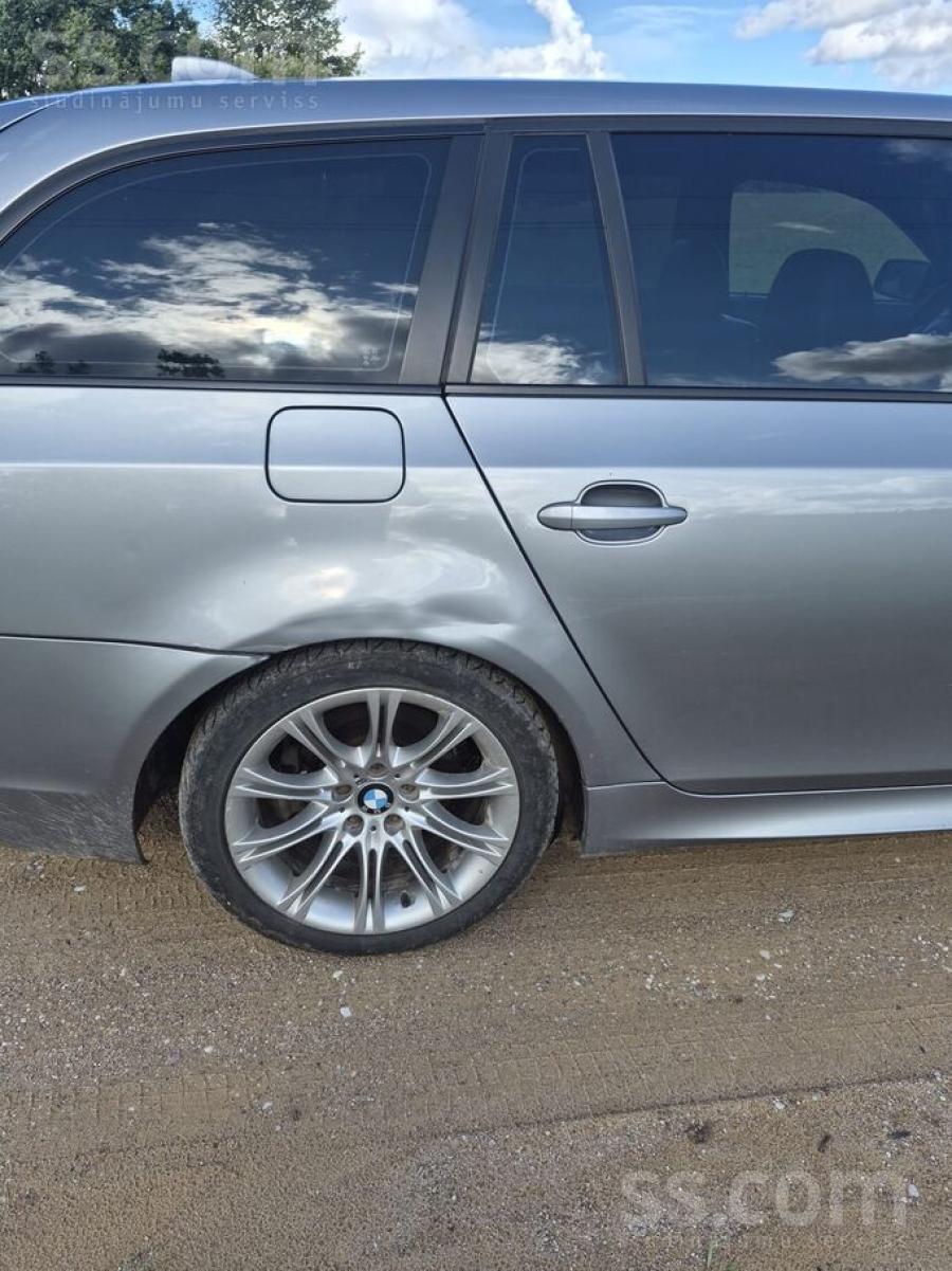 Pelēks BMW 525 2005 Tukums, ar dzinēja tilpumu 2.50 L un nobraukumu 373 tūkst. km par 3200 €, foto 7 vietnē AUTOMOTO.COM.LV