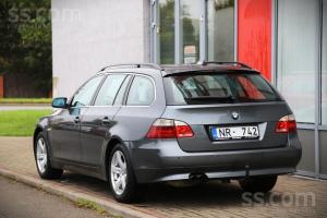 Pelēks BMW 525 2005 Rīga, ar dzinēja tilpumu 2.50 L un nobraukumu 330 tūkst. km par 2795 €, foto 6 vietnē AUTOMOTO.COM.LV