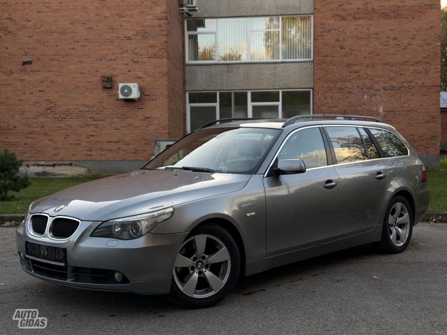 Pelēks BMW 525 2005 Rokiškis, ar dzinēja tilpumu 2.50 L un nobraukumu 339 tūkst. km par 2450 €, foto 4 vietnē AUTOMOTO.COM.LV