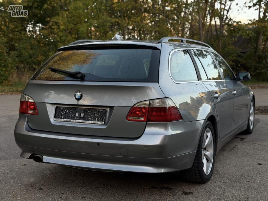 Pelēks BMW 525 2005 Rokiškis, ar dzinēja tilpumu 2.50 L un nobraukumu 339 tūkst. km par 2450 €, foto 7 vietnē AUTOMOTO.COM.LV