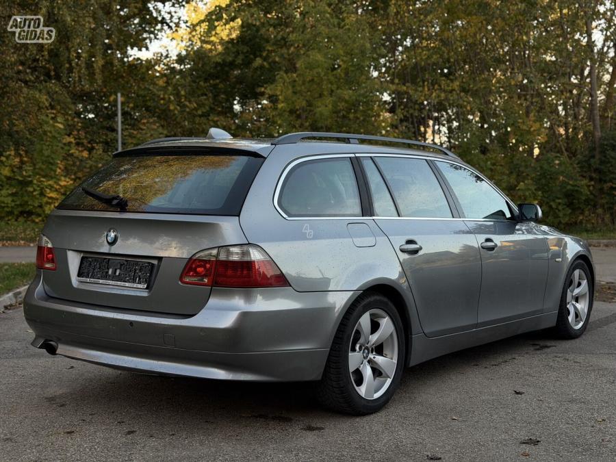 Pelēks BMW 525 2005 Rokiškis, ar dzinēja tilpumu 2.50 L un nobraukumu 339 tūkst. km par 2450 €, foto 8 vietnē AUTOMOTO.COM.LV