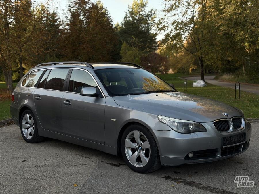 Pelēks BMW 525 2005 Rokiškis, ar dzinēja tilpumu 2.50 L un nobraukumu 339 tūkst. km par 2450 €, foto 9 vietnē AUTOMOTO.COM.LV