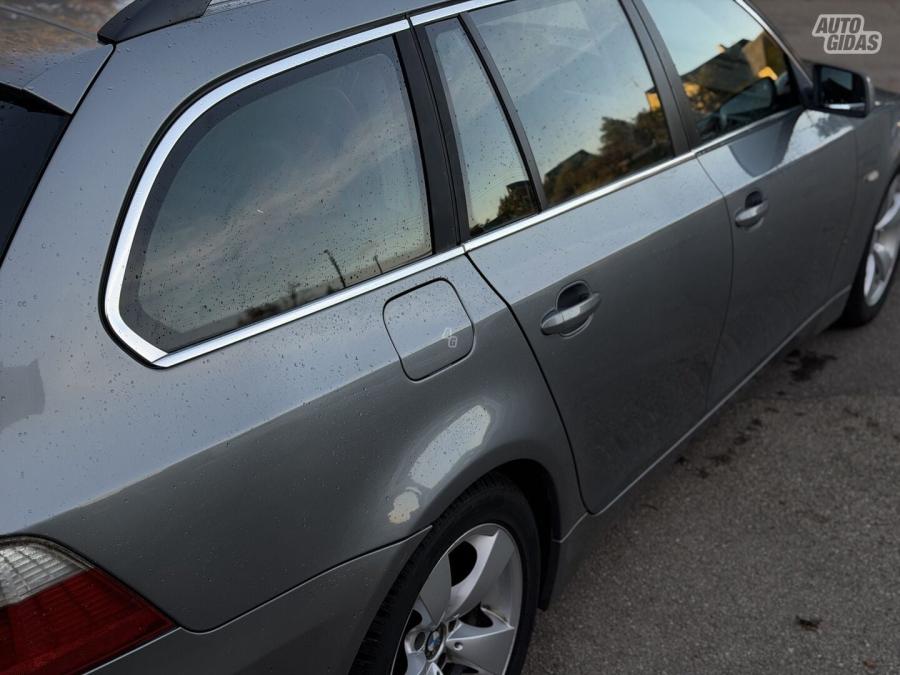 Pelēks BMW 525 2005 Rokiškis, ar dzinēja tilpumu 2.50 L un nobraukumu 339 tūkst. km par 2450 €, foto 16 vietnē AUTOMOTO.COM.LV