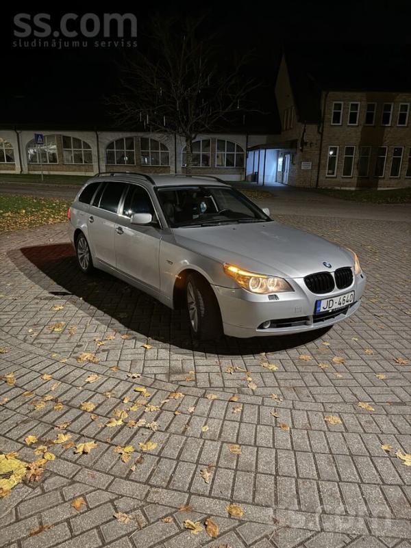Pelēks BMW 525 2005 Valmiera, ar dzinēja tilpumu 2.50 L un nobraukumu 365 tūkst. km par 4500 €, foto 3 vietnē AUTOMOTO.COM.LV