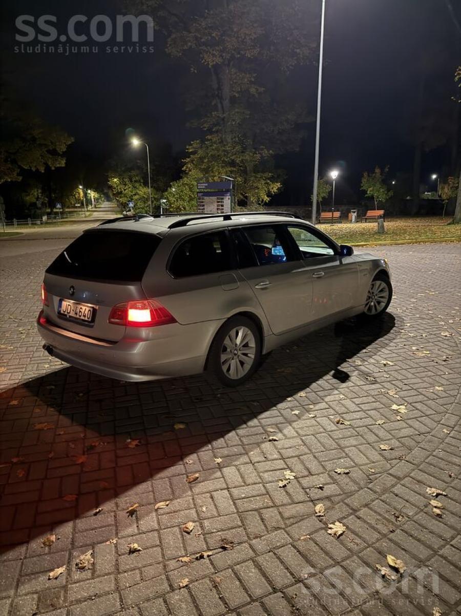 Pelēks BMW 525 2005 Valmiera, ar dzinēja tilpumu 2.50 L un nobraukumu 365 tūkst. km par 4500 €, foto 4 vietnē AUTOMOTO.COM.LV
