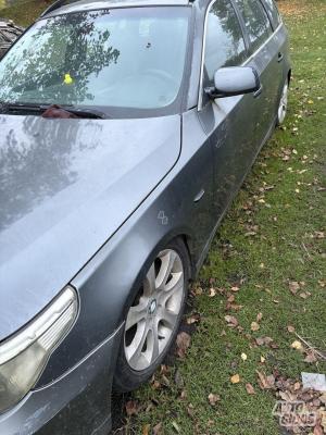 Pelēks BMW 525 2005 Panevēža, ar dzinēja tilpumu 2.50 L un nobraukumu 510 tūkst. km par 1000 €, foto 3 vietnē AUTOMOTO.COM.LV