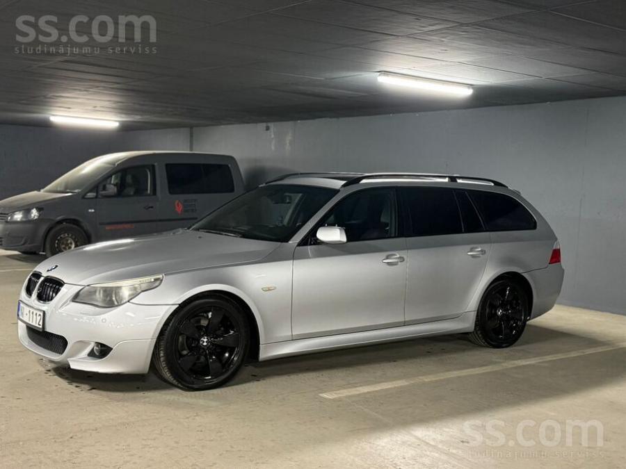 Grey BMW 525 2006 in Riga, with an engine capacity of 2.50 L and mileage of 335 thousand km for 4450 €, photo 1 on AUTOMOTO.COM.LV