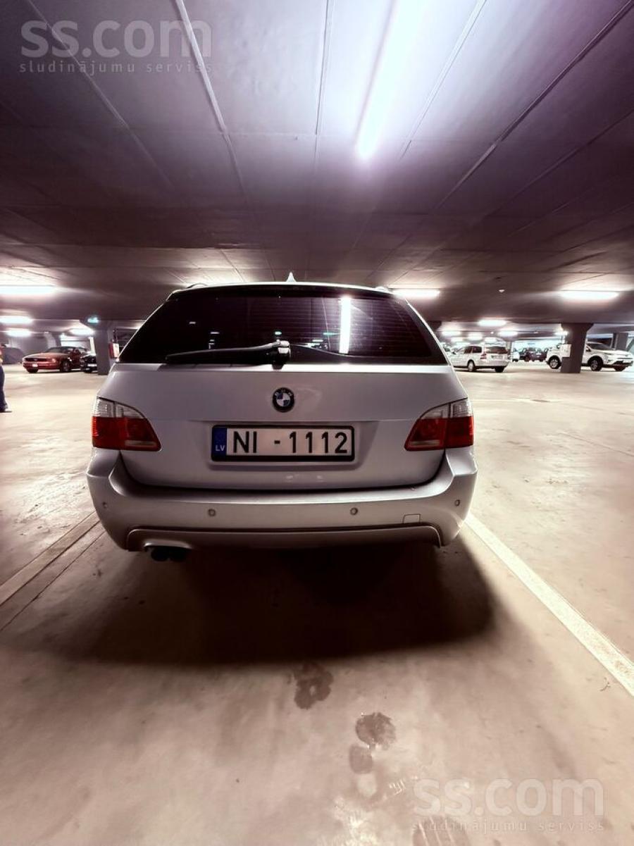 Grey BMW 525 2006 in Riga, with an engine capacity of 2.50 L and mileage of 335 thousand km for 4450 €, photo 5 on AUTOMOTO.COM.LV