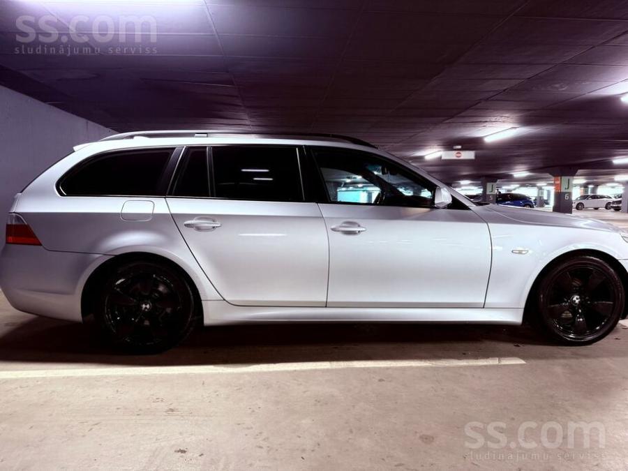 Grey BMW 525 2006 in Riga, with an engine capacity of 2.50 L and mileage of 335 thousand km for 4450 €, photo 7 on AUTOMOTO.COM.LV