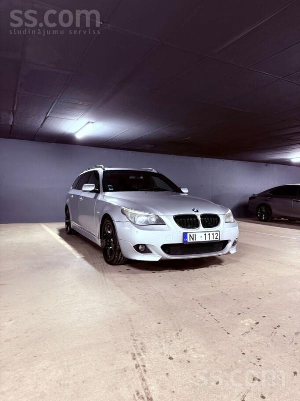 Grey BMW 525 2006 in Riga, with an engine capacity of 2.50 L and mileage of 335 thousand km for 4450 €, photo 8 on AUTOMOTO.COM.LV