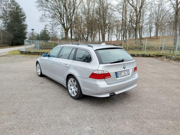 Grey BMW 525 2006 in Vilkaviskis, with an engine capacity of 2.50 L and mileage of 293 thousand km for 3000 €, photo 3 on AUTOMOTO.COM.LV