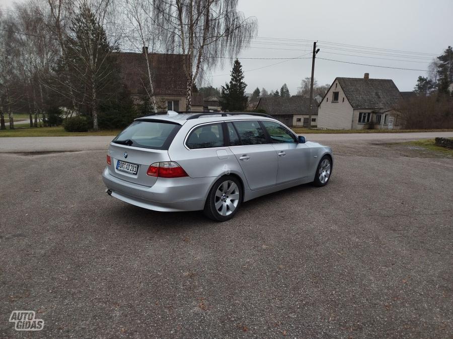 Pelēks BMW 525 2006 Vilkaviškis, ar dzinēja tilpumu 2.50 L un nobraukumu 293 tūkst. km par 3000 €, foto 4 vietnē AUTOMOTO.COM.LV