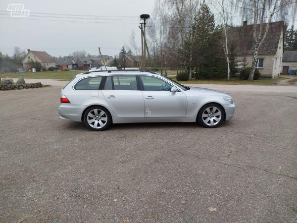Grey BMW 525 2006 in Vilkaviskis, with an engine capacity of 2.50 L and mileage of 293 thousand km for 3000 €, photo 5 on AUTOMOTO.COM.LV