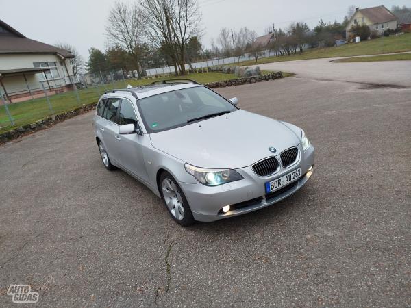 Grey BMW 525 2006 in Vilkaviskis, with an engine capacity of 2.50 L and mileage of 293 thousand km for 3000 €, photo 6 on AUTOMOTO.COM.LV