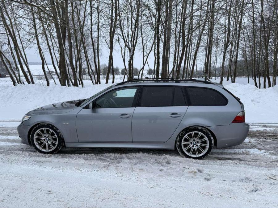 Pelēks BMW 525 2006 Švenčionys, ar dzinēja tilpumu 2.50 L un nobraukumu 381 tūkst. km par 3250 €, foto 2 vietnē AUTOMOTO.COM.LV