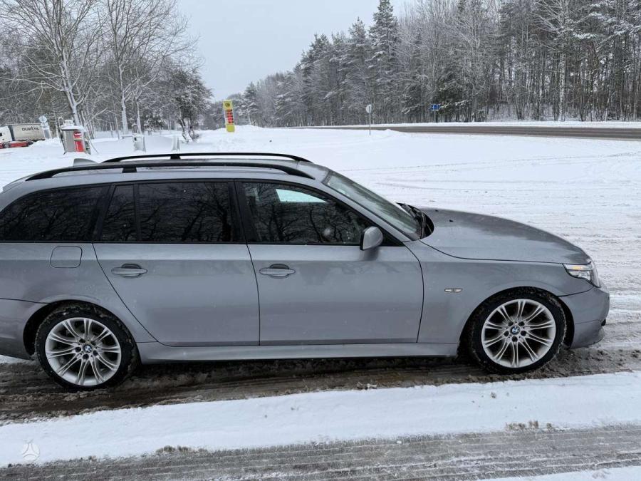 Pelēks BMW 525 2006 Švenčionys, ar dzinēja tilpumu 2.50 L un nobraukumu 381 tūkst. km par 3250 €, foto 3 vietnē AUTOMOTO.COM.LV