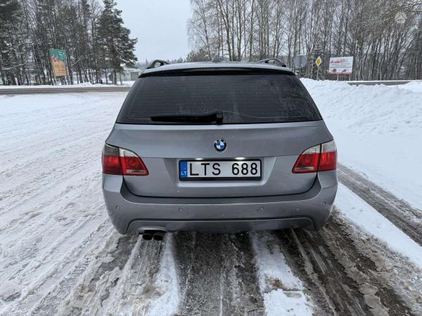 Grey BMW 525 2006 in Svencionys, with an engine capacity of 2.50 L and mileage of 381 thousand km for 3250 €, photo 6 on AUTOMOTO.COM.LV