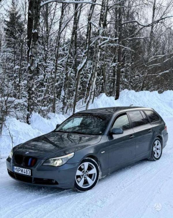 Grey BMW 525 2006 in Siauliai, with an engine capacity of 2.50 L and mileage of 390 thousand km for 2450 €, photo 3 on AUTOMOTO.COM.LV