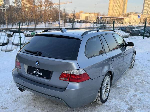Grey BMW 525 2006 in Vilnius, with an engine capacity of 2.50 L and mileage of 381 thousand km for 4600 €, photo 6 on AUTOMOTO.COM.LV