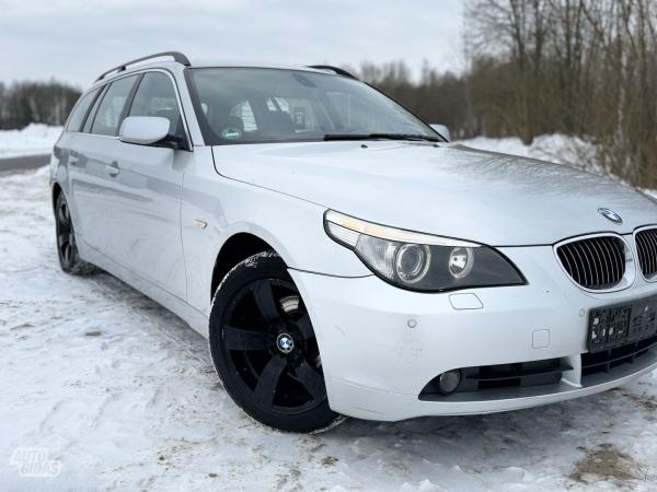 Pelēks BMW 525 2006 Kauņa, ar dzinēja tilpumu 2.50 L un nobraukumu 260 tūkst. km par 3200 €, foto 1 vietnē AUTOMOTO.COM.LV