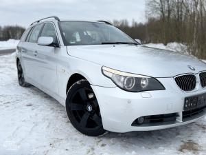 Pelēks BMW 525 2006 Kauņa, ar dzinēja tilpumu 2.50 L un nobraukumu 260 tūkst. km par 3200 €, foto  vietnē AUTOMOTO.COM.LV
