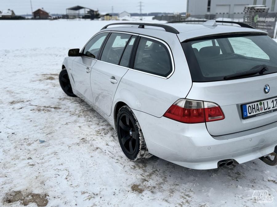 Grey BMW 525 2006 in Kaunas, with an engine capacity of 2.50 L and mileage of 260 thousand km for 3200 €, photo 3 on AUTOMOTO.COM.LV