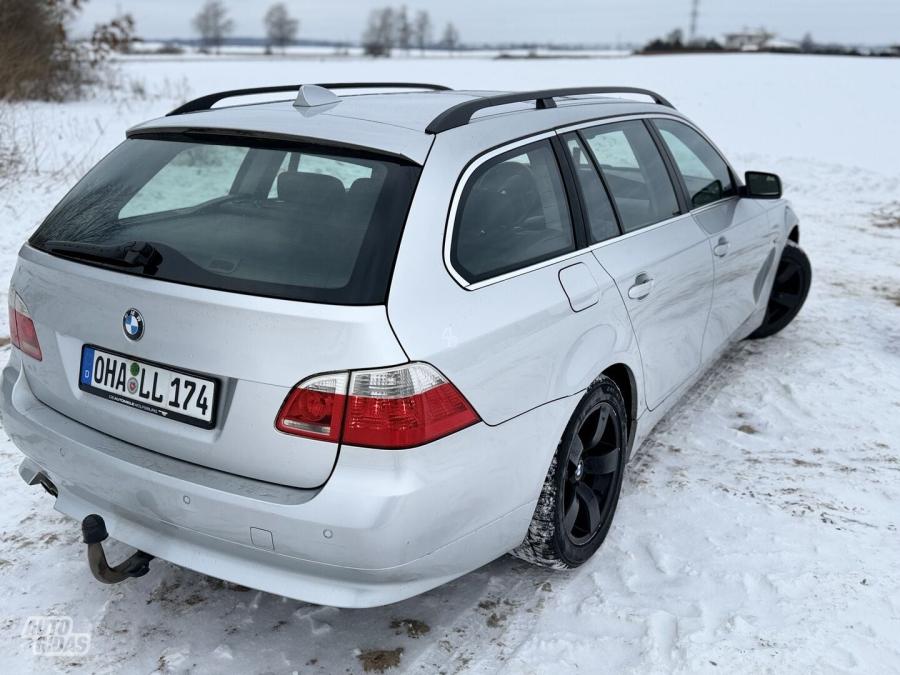 Grey BMW 525 2006 in Kaunas, with an engine capacity of 2.50 L and mileage of 260 thousand km for 3200 €, photo 5 on AUTOMOTO.COM.LV