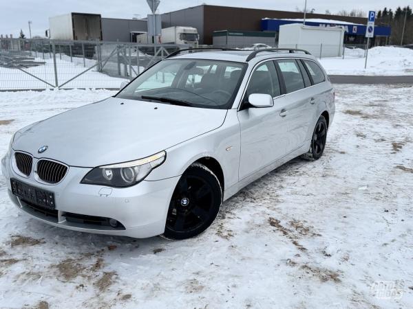 Pelēks BMW 525 2006 Kauņa, ar dzinēja tilpumu 2.50 L un nobraukumu 260 tūkst. km par 3200 €, foto 6 vietnē AUTOMOTO.COM.LV