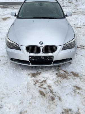 Grey BMW 525 2006 in Kaunas, with an engine capacity of 2.50 L and mileage of 260 thousand km for 3200 €, photo 8 on AUTOMOTO.COM.LV