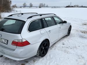 Grey BMW 525 2006 in Kaunas, with an engine capacity of 2.50 L and mileage of 260 thousand km for 3200 €, photo 13 on AUTOMOTO.COM.LV