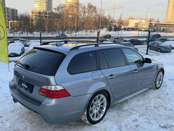 Pelēks BMW 525 2006 Viļņa, ar dzinēja tilpumu 2.50 L un nobraukumu 381 tūkst. km par 4500 €, foto 5 vietnē AUTOMOTO.COM.LV