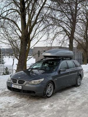 Pelēks BMW 525 2006 Kauņa, ar dzinēja tilpumu 2.50 L un nobraukumu 206 tūkst. km par 2950 €, foto 3 vietnē AUTOMOTO.COM.LV