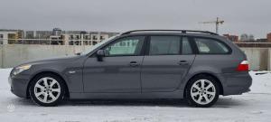 Grey BMW 525 2006 in Vilnius, with an engine capacity of 2.50 L and mileage of 242 thousand km for 3500 €, photo 5 on AUTOMOTO.COM.LV