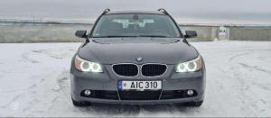 Grey BMW 525 2006 in Vilnius, with an engine capacity of 2.50 L and mileage of 242 thousand km for 3500 €, photo 8 on AUTOMOTO.COM.LV