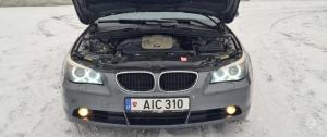 Grey BMW 525 2006 in Vilnius, with an engine capacity of 2.50 L and mileage of 242 thousand km for 3500 €, photo 22 on AUTOMOTO.COM.LV