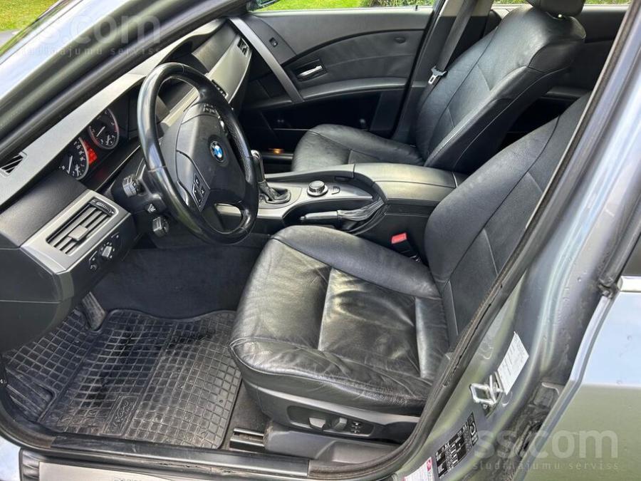 Pelēks BMW 525 2006 Rīga, ar dzinēja tilpumu 2.50 L un nobraukumu 380 tūkst. km par 3550 €, foto 7 vietnē AUTOMOTO.COM.LV