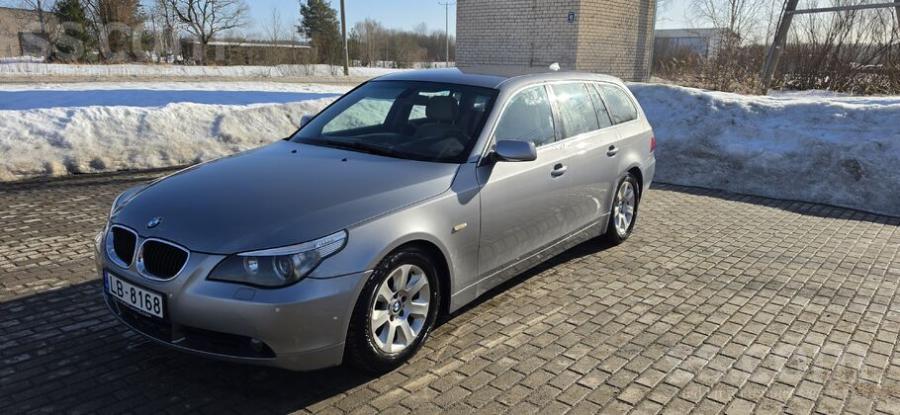 Pelēks BMW 525 2006 Aizkraukle, ar dzinēja tilpumu 2.50 L un nobraukumu 472 tūkst. km par 2500 €, foto 1 vietnē AUTOMOTO.COM.LV